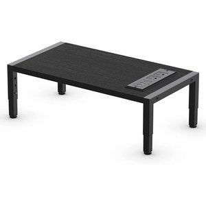 Office | Desk Monitor Stand Riser With Electrical Outlets And Usb Pd 3 ...